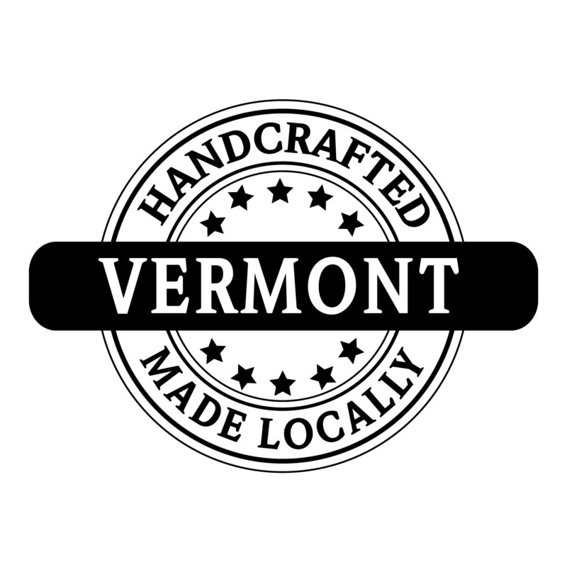 Made in Vermont Logo | Handcrafted made locally in Vermont seal